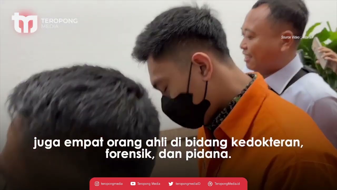 Mario Dandy Hadir di Sidang Pemeriksaan Agnes Gracia - Teropong Media