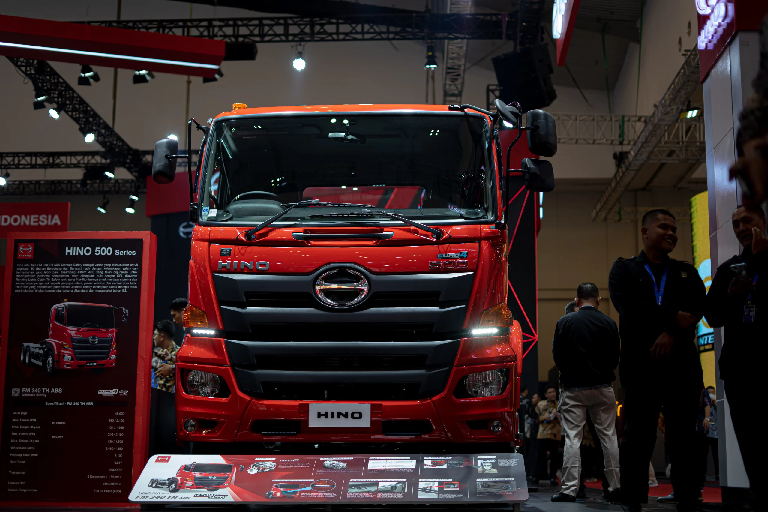 Deretan Mobil Hino di GIIAS 2023, Ada FM 280 JD R Mining Spec
