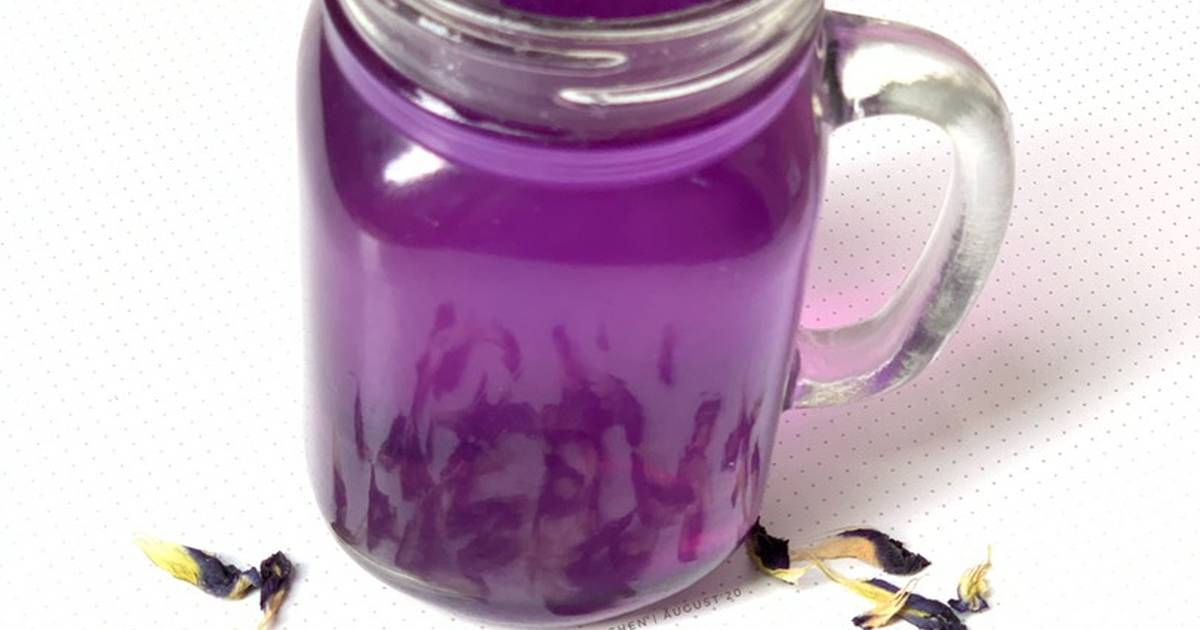 Resep Teh Bunga Telang yang Menggugah Selera - Teropong Media