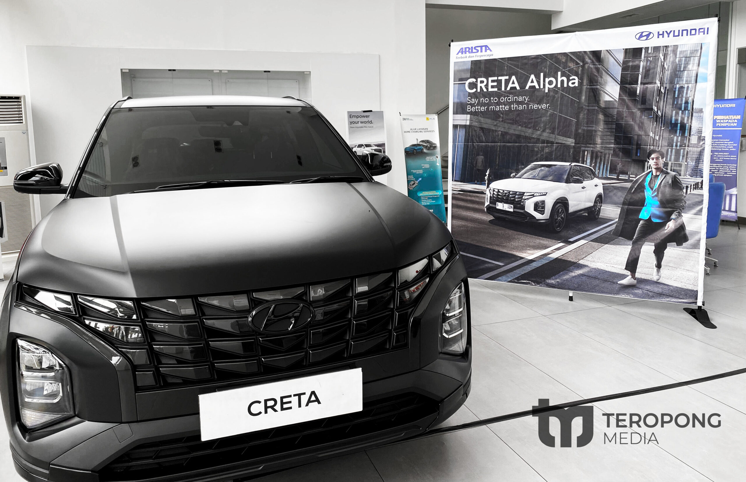 Creta Alpha Matte Mejeng di Hyundai Arista Pasteur, Gagah dan Elegan ...