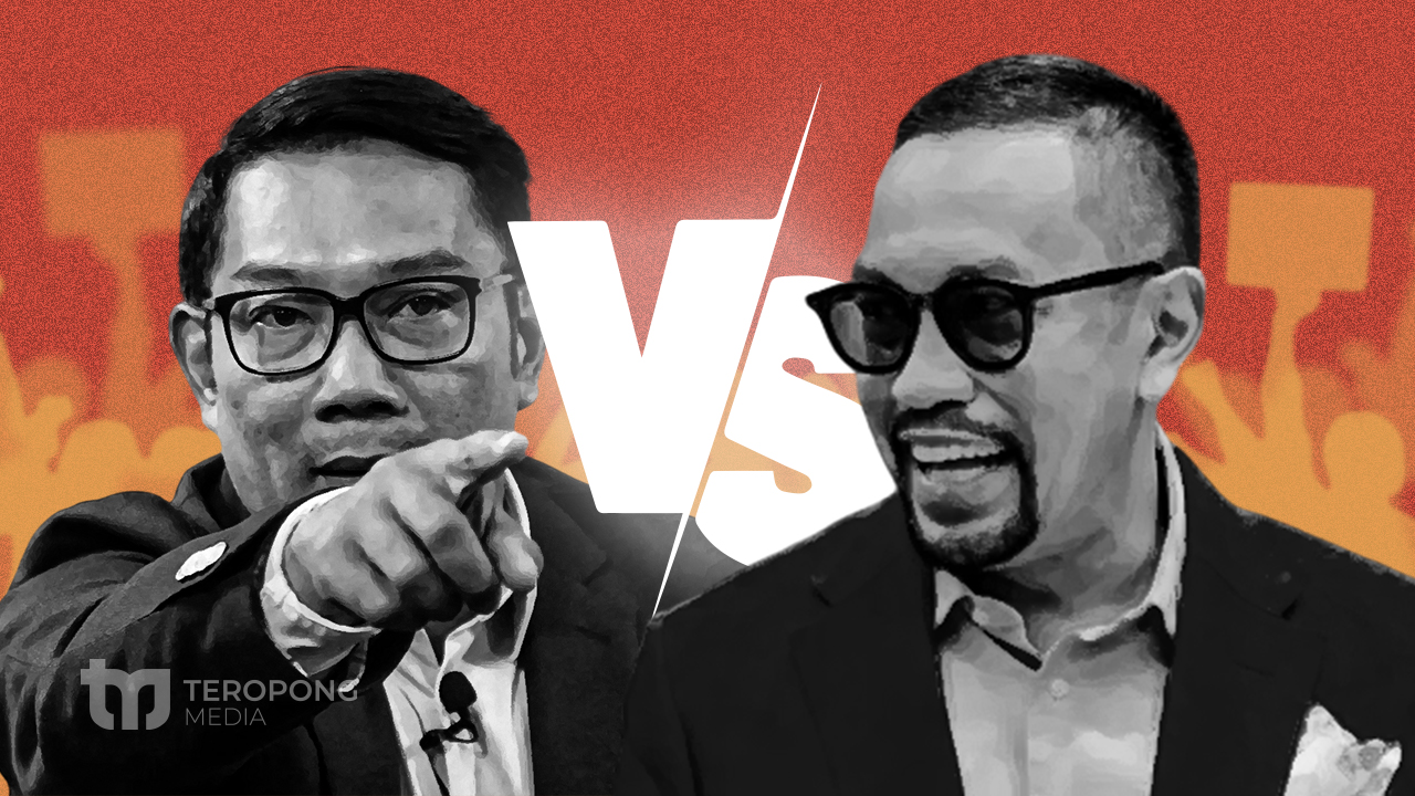 Ridwan Kamil vs Ahmad Sahroni, Panas Saling Senggol di Medsos soal Pilgub DKI - Teropong Media