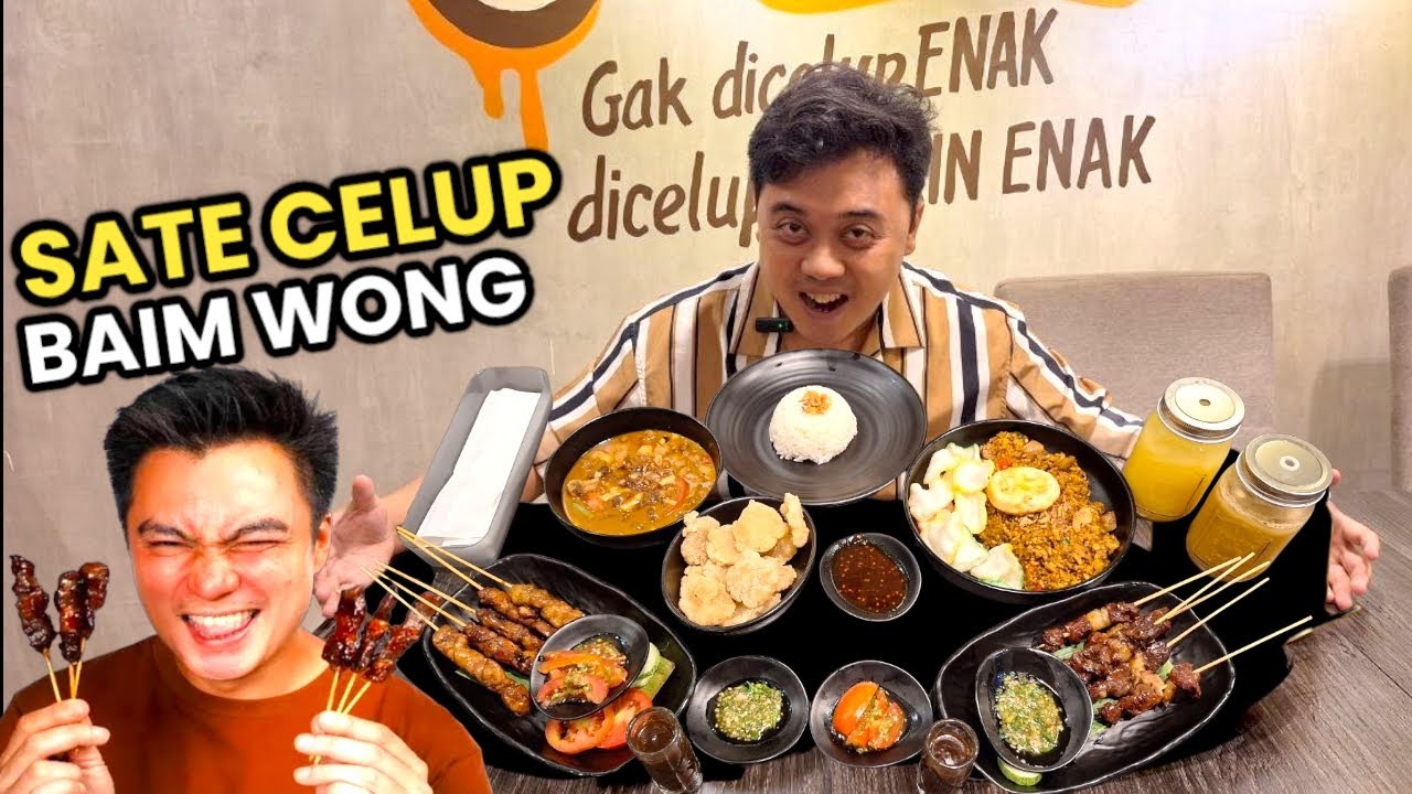 Daftar Bisnis Kuliner Baim Wong, Sate Celup Paling Viral! - Teropong Media