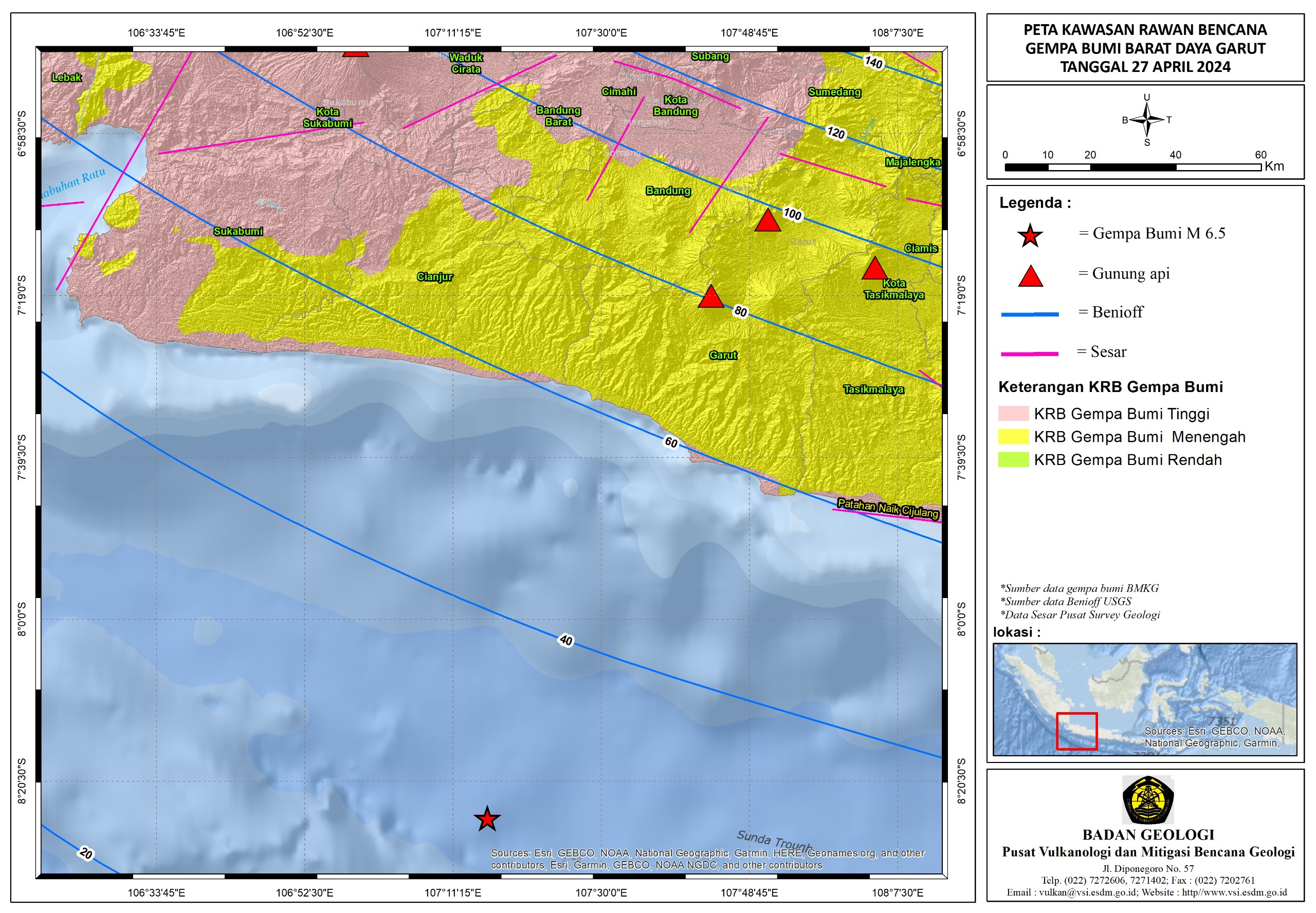 BPBD Garut: Dampak Gempa M 6,5 Sejumlah Rumah Warga Rusak - Teropong Media