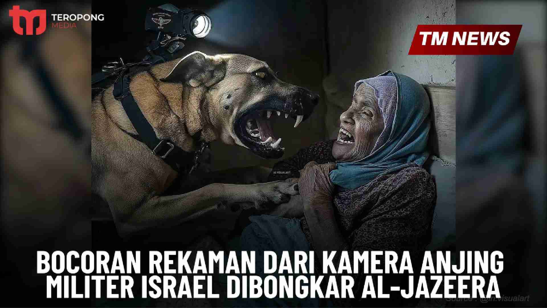 Bocoran Rekaman dari Kamera Anjing Militer Israel Dibongkar Al-Jazeera ...