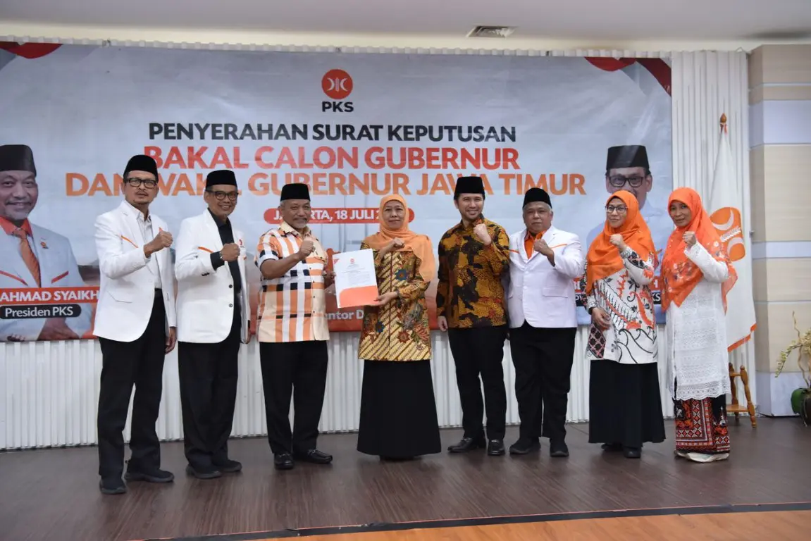 Resmi, PKS Usung Khofifah dan Emil di Pilgub Jatim 2024! - Teropong Media