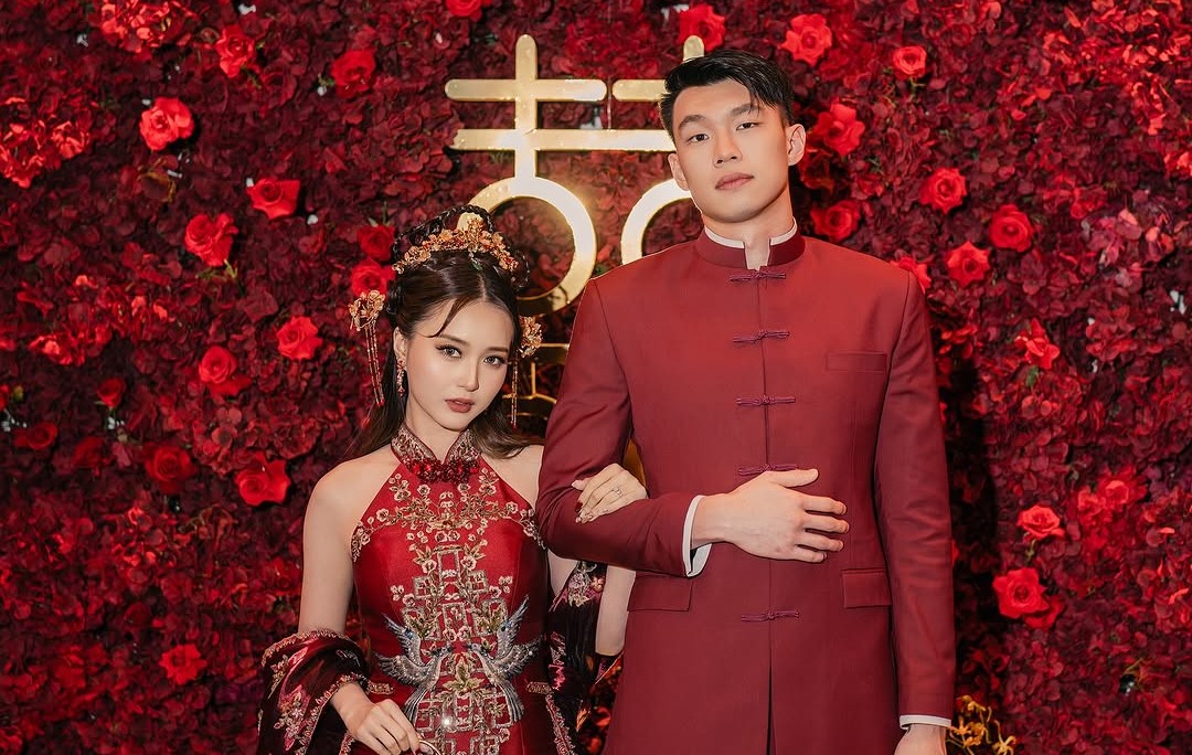 Selebgram Vior dan Pebasket Vincent Resmi Menikah Secara Katolik