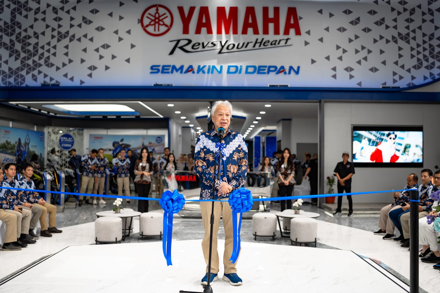 Peresmian Yamaha Flagship Shop di Bandung, Wujud Nyata Realisasi Premium Dealer Layani Konsumen ...