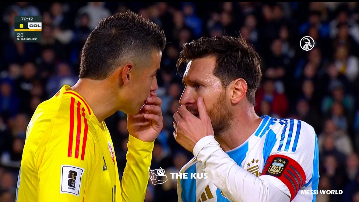 Adu Mulut Lionel Messi vs James Rodriguez Panaskan Laga Argentina Lawan ...