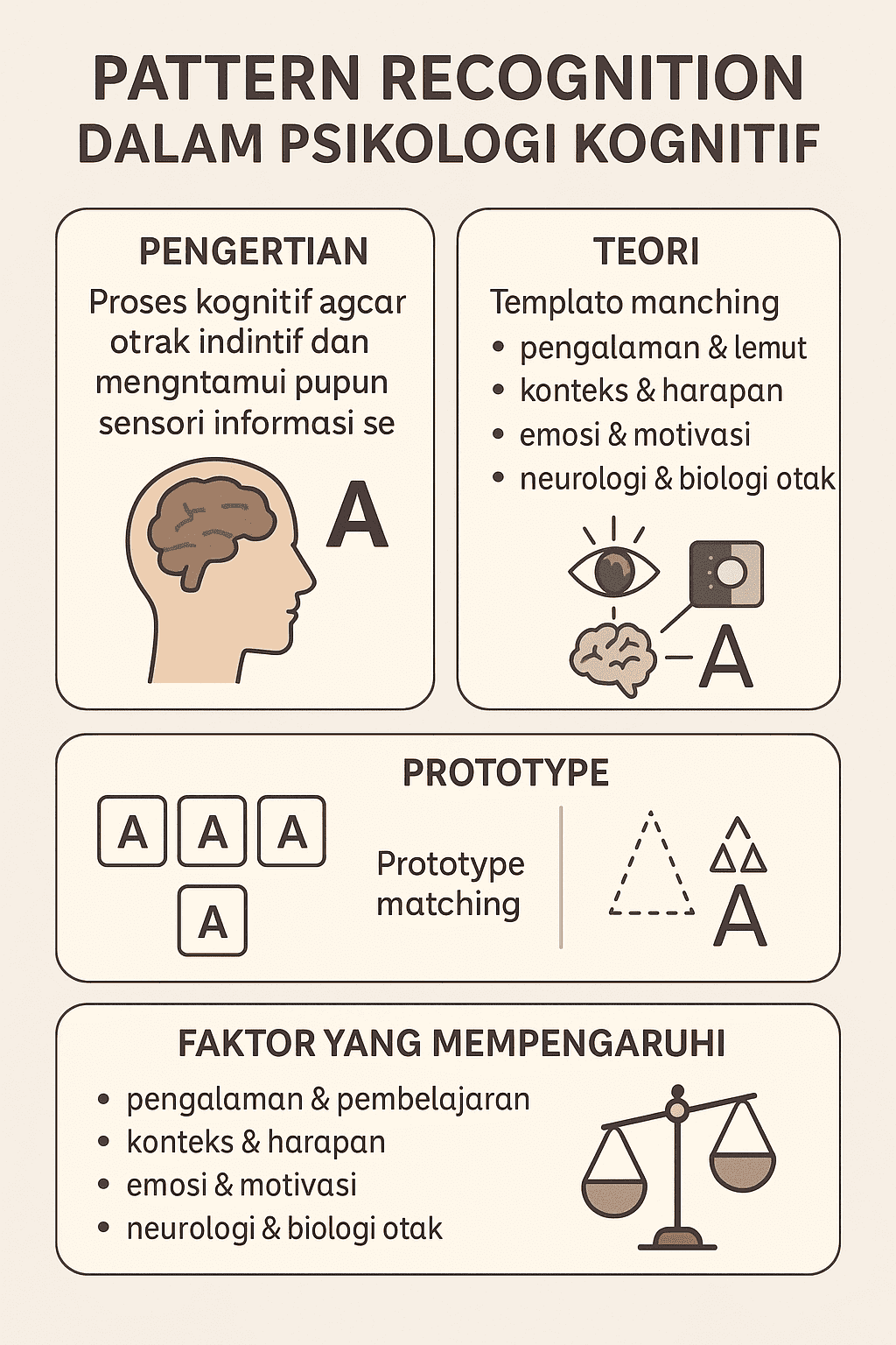 Pattern Recognition dalam Psikologi Kognitif: Mekanisme, Fungsi, dan ...