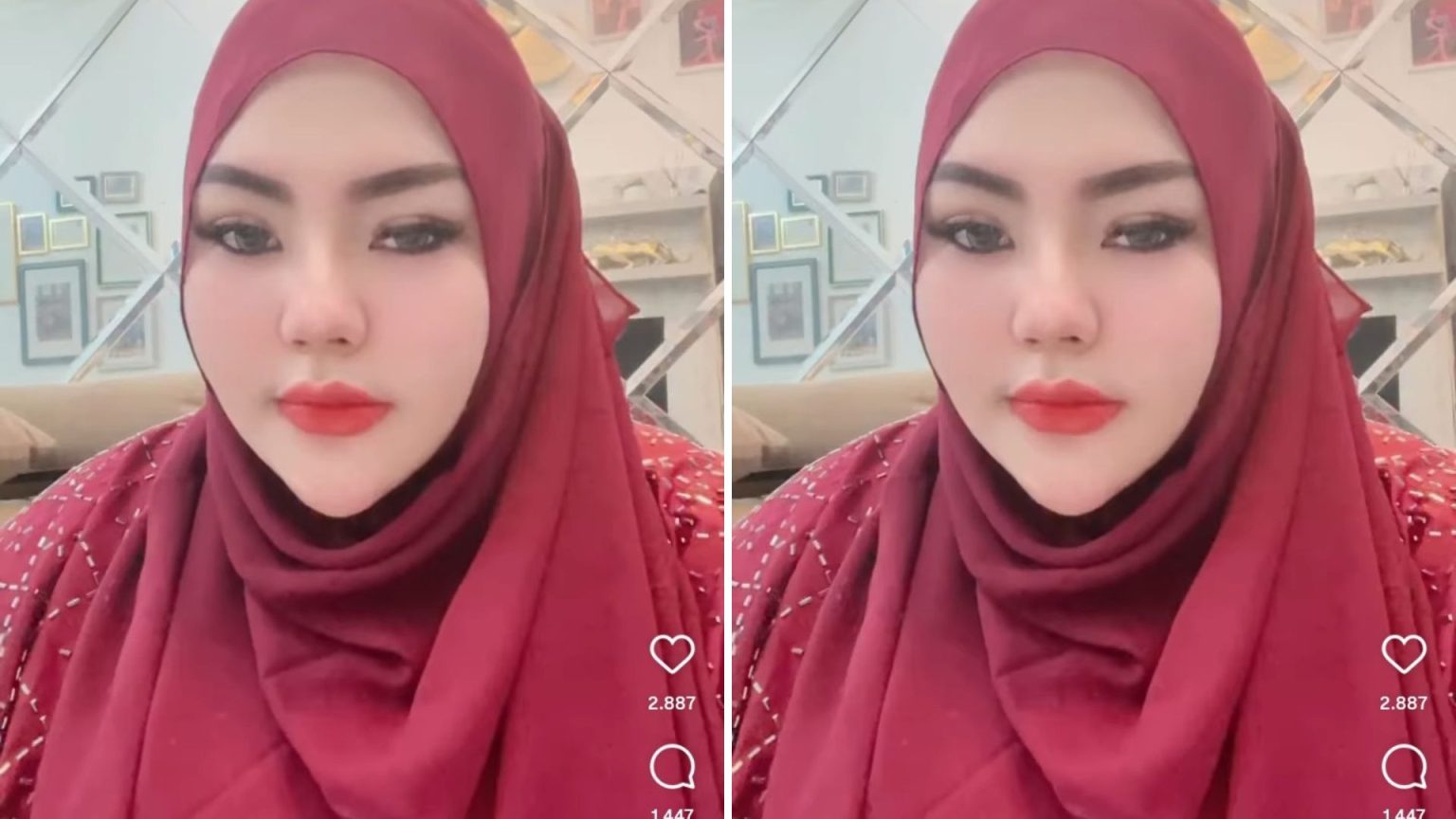 Lisa Mariana Tampil Berhijab, Netizen: "Mira Hayati" - Teropong Media