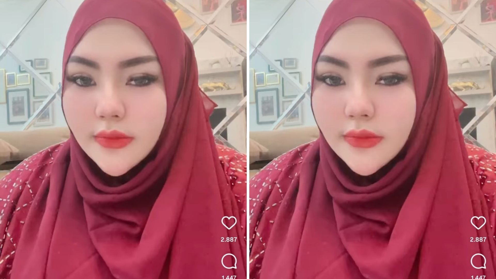 Lisa Mariana Tampil Berhijab, Netizen: "Mira Hayati" - Teropong Media