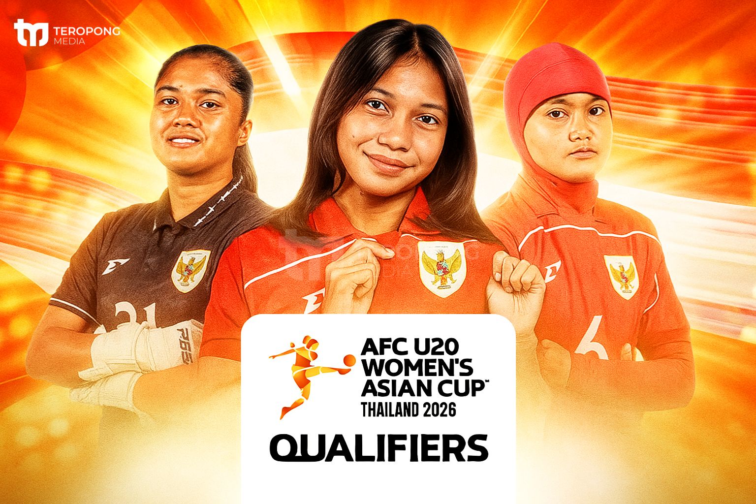 Link Live Streaming India vs Timnas Indonesia U-20 Women Kualifikasi AFC 2026, Selain Yalla ...