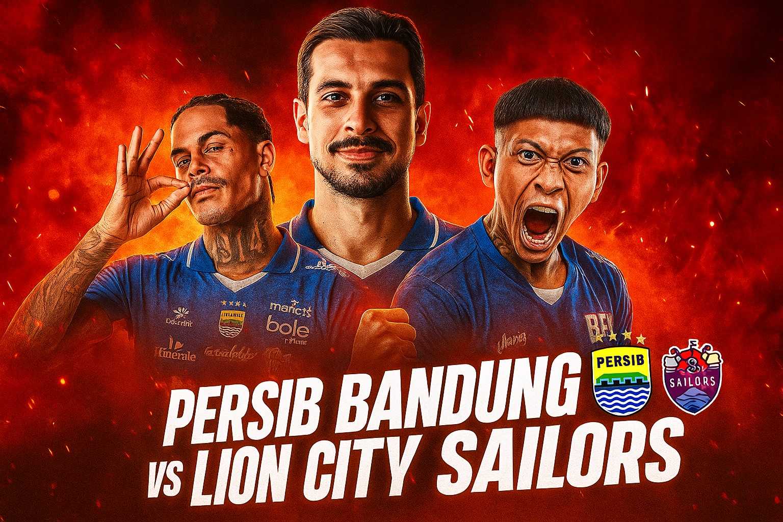 Link Live Streaming Persib Bandung vs Lion City Sailors, Selain Yalla ...