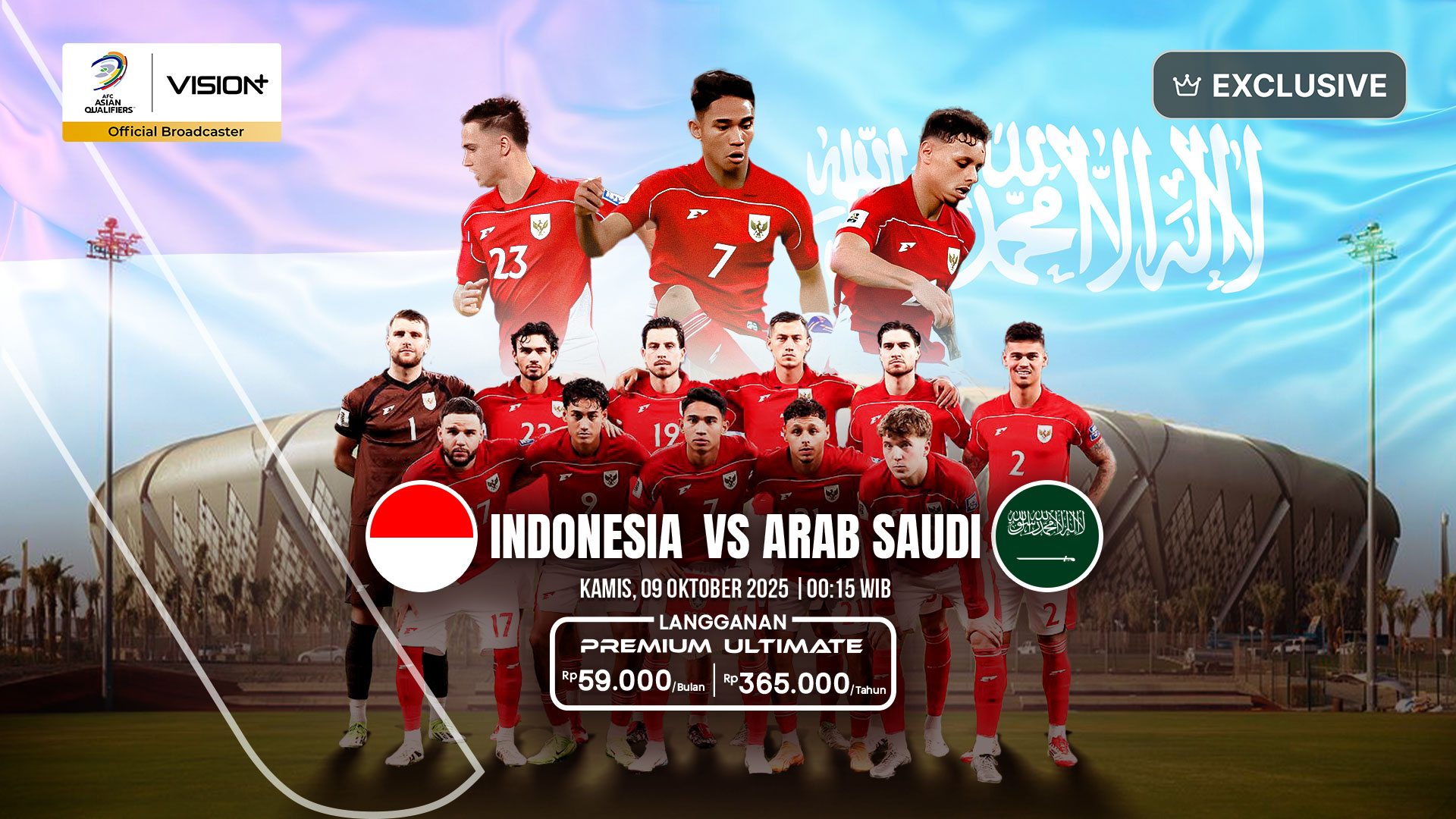 Link Live Streaming Timnas Indonesia vs Arab Saudi Kualifikasi Piala ...