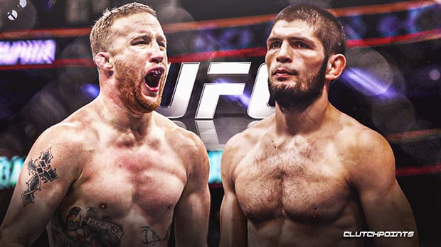 Khabib Nurmagomedov Sebut Justin Gaethje Petarung Terkuat UFC ...