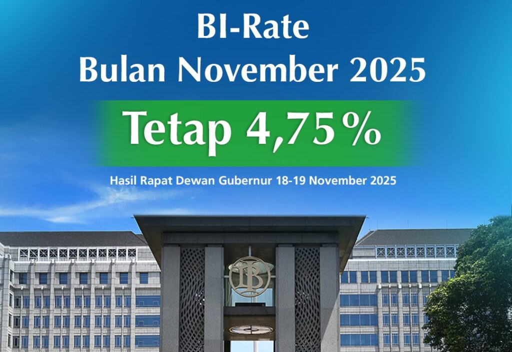 Bank Indonesia Putuskan Pertahankan BI Rate 4,75 Persen di November ...