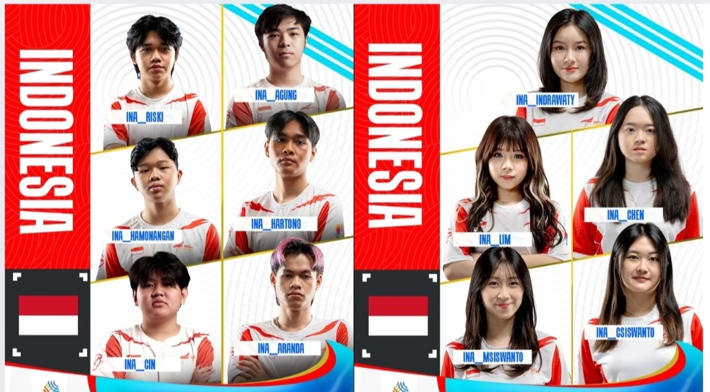 Daftar Roster Timnas MLBB SEA Games 2025 Diumumkan, Indonesia Siap ...