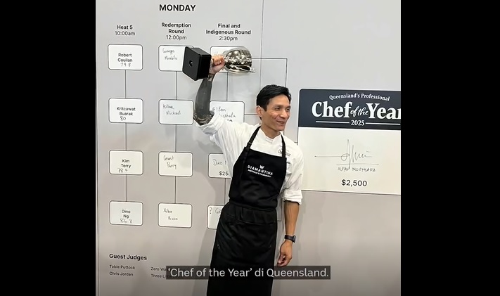 Sate Maranggi Go Internasional, Alfan Musthafa Raih Gelar Chef Terbaik ...