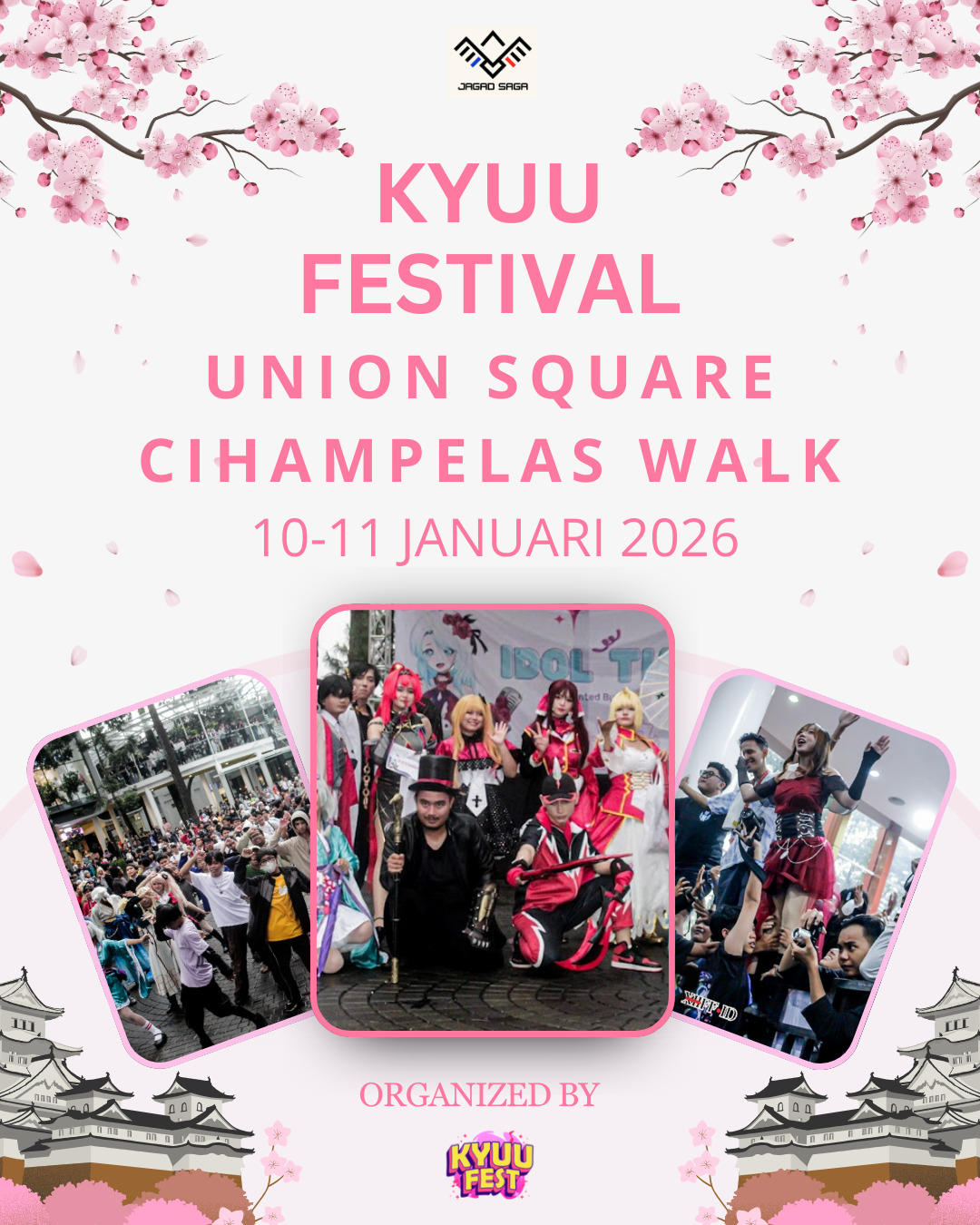 Jadwal dan Line Up Lengkap Kyuu Festival 2026 di Ciwalk Bandung ...