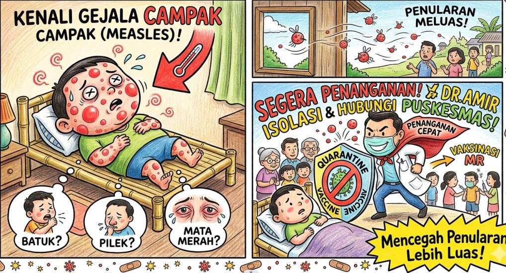 Kenali Gejala Campak dan Lakukan Isolasi 14 Hari Demi Pencegahan ...