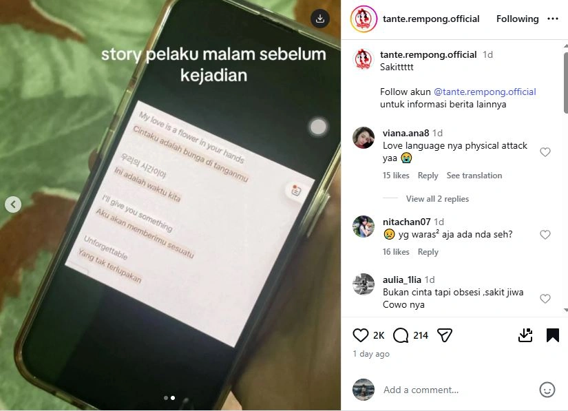 Postingan Terakhir Raihan UIN Suaka untuk Fara Bikin Netizen Merinding ...